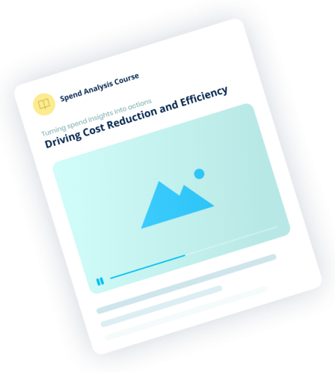 Spend Analysis Course - Procurement Tactics