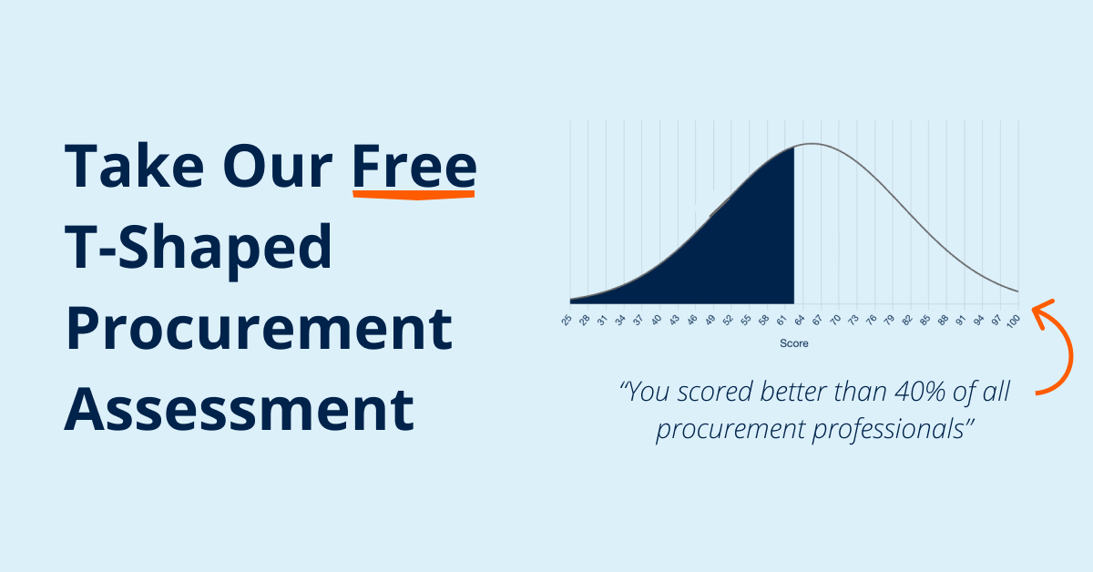 T-Shaped Procurement Assessment - Procurement Tactics