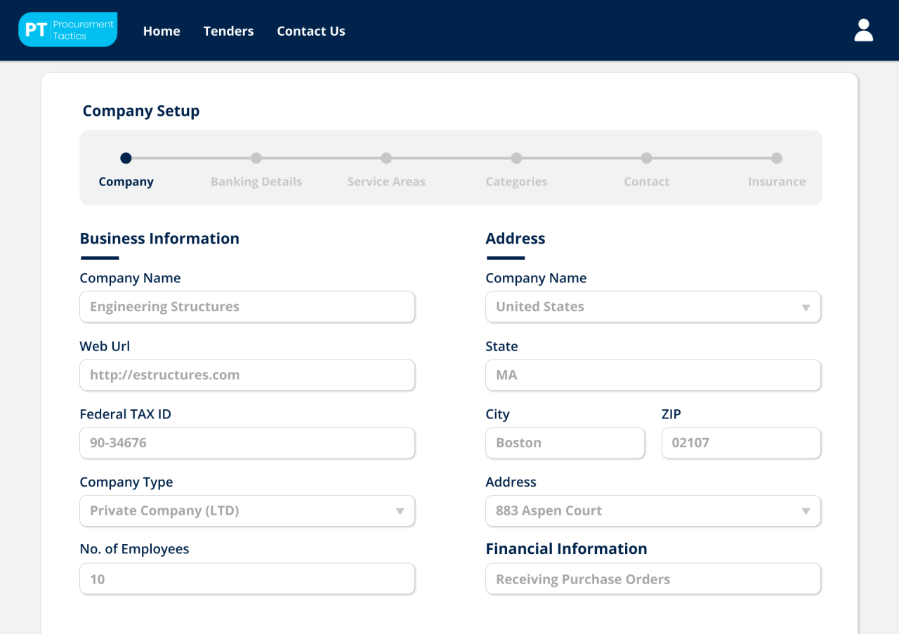 Procurement Portal — Explained + Examples